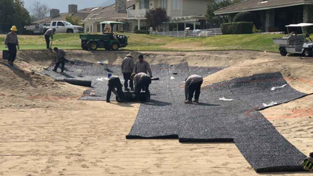 Polylast Bunker Liner - Golf Course Bunker Liner and Sand Trap Liner