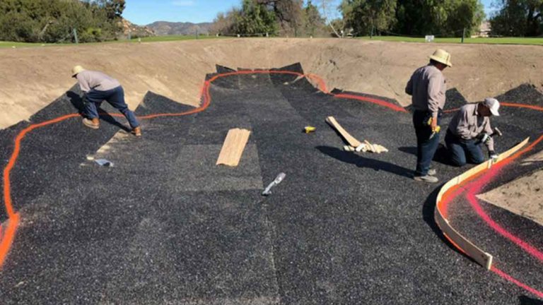 Polylast Bunker Liner - Golf Course Bunker Liner and Sand Trap Liner
