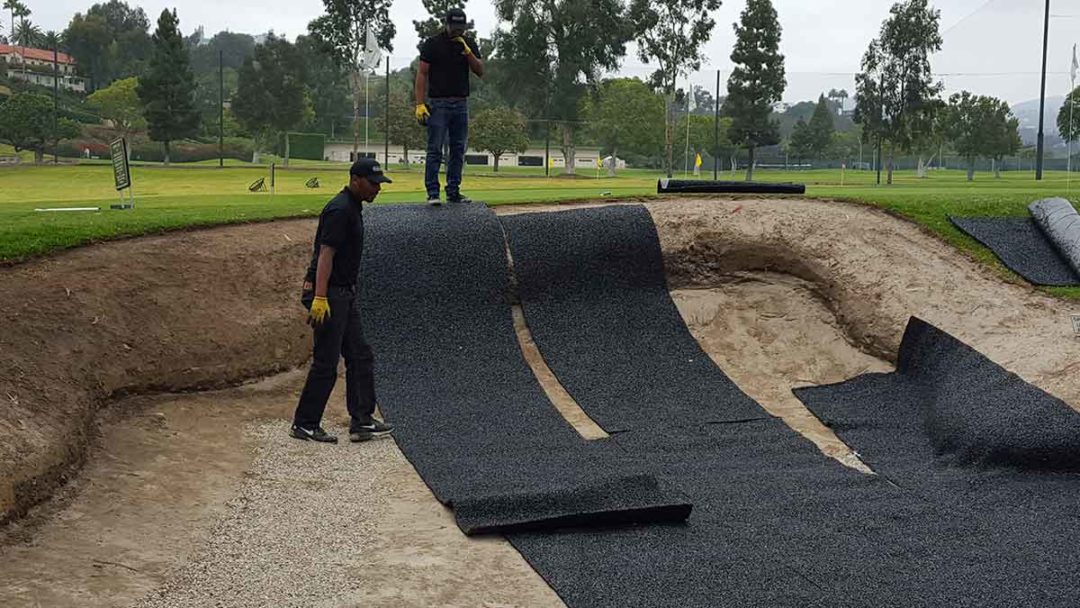 Polylast Bunker Liner - Golf Course Bunker Liner and Sand Trap Liner
