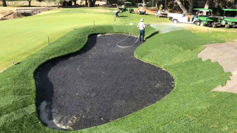 Polylast Bunker Liner - Golf Course Bunker Liner and Sand Trap Liner